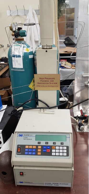 HIGH PRESSURE FOAMING AND DEPOSITION SYSTEM (SYRINGE PUMP) | High ...